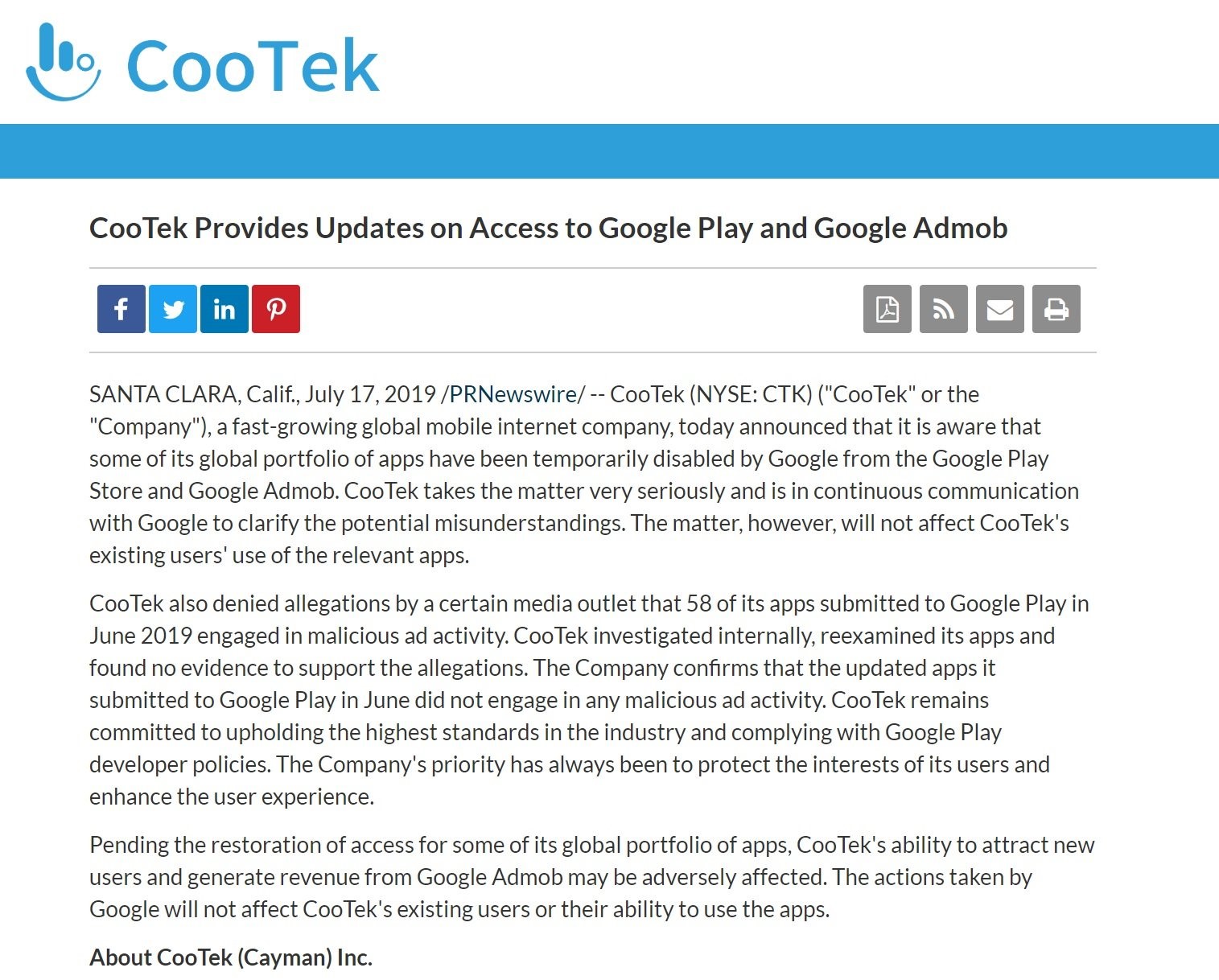 中國觸寶科技（CooTek) 的應用程式被Google下架、HTC內建的觸寶輸入法怎麼辦? - 小丰子3C俱樂部